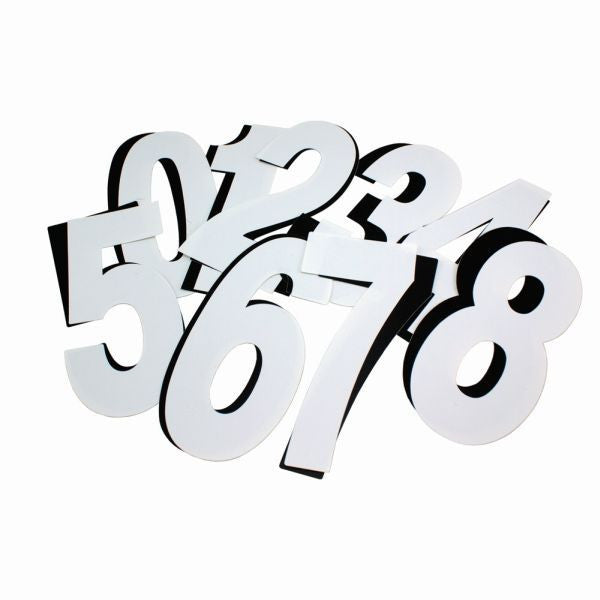 Number Decal 3 Pack 8" – Racer Swag